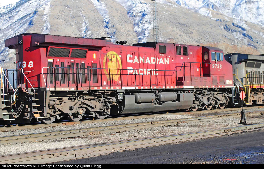 CANADIAN PACIFIC MAKES RARE APPEARANCE.